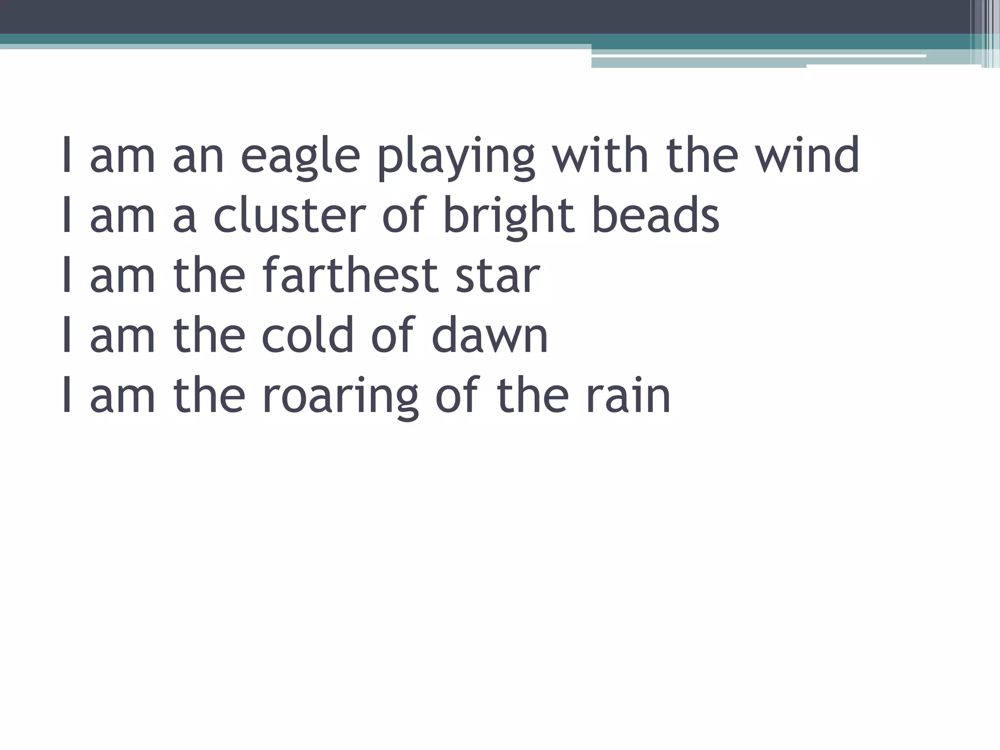 S1 q1 u2 native american literature part one | PPT