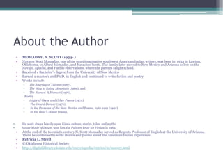 S1 q1 u2 native american literature part one | PPT