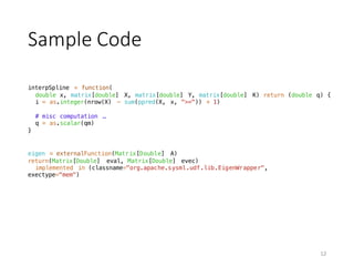 Overview of Apache SystemML by Berthold Reinwald and Nakul Jindal | PPT