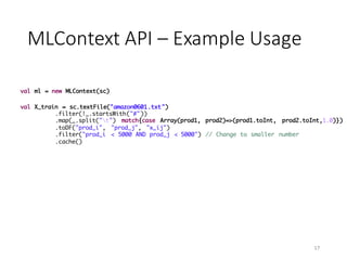 Overview of Apache SystemML by Berthold Reinwald and Nakul Jindal | PPT