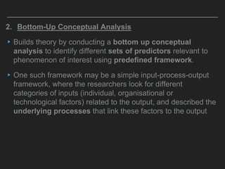 Social Research:Theory Building | PPTX