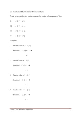 s1 topic 1 basic mathematics and numbers_240823_103238.pdf | Homework ...