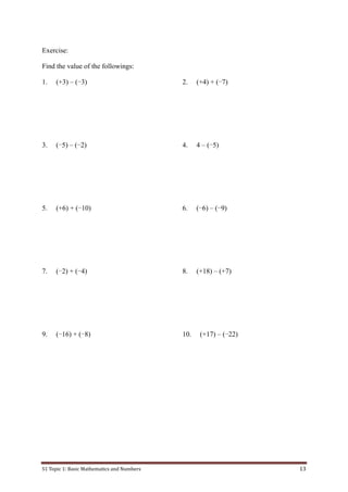s1 topic 1 basic mathematics and numbers_240823_103238.pdf | Homework ...