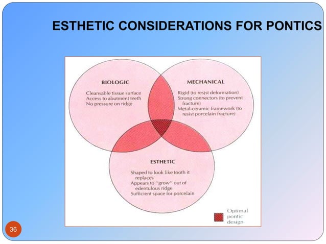 Esthetics in FPD | PPTX | Dental Health | Diseases and Conditions