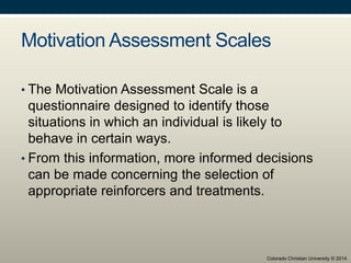 S2.motivation assessmentscales.2016 | Education
