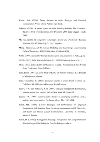 IDENTIFICATION OF KEY SUCCESS FACTORS OF STRATEGIES IN ENTERING THE ...