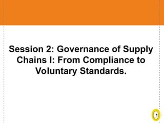 Supply Chain Management on governance action | PPT