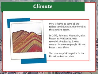 S2 - All about Peru to learn more and more | PPTX