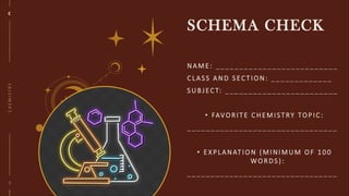 S2 - CHEMISTRY - UNIT 7. life organisms t | PDF