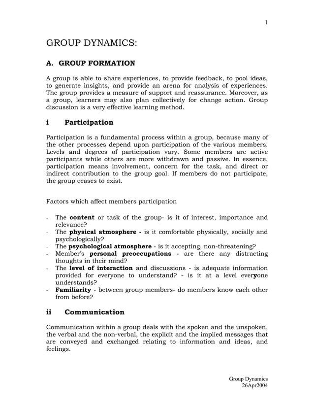 S2 group dynamics | PDF