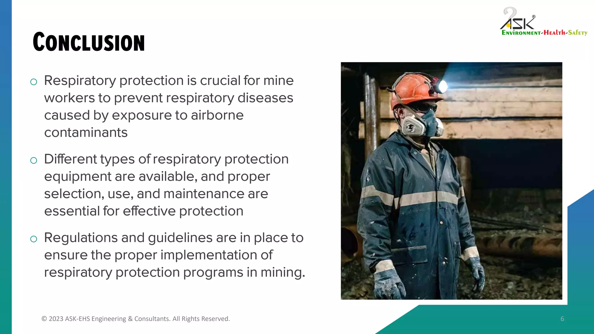 Respiratory Protection Resources for Mine workers | PDF