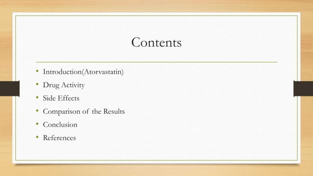 Validation Of Hplc Method For Determination Of Atorvastatin Pptx