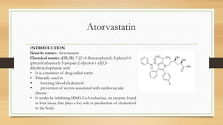 Validation of HPLC method for determination of atorvastatin | PPTX