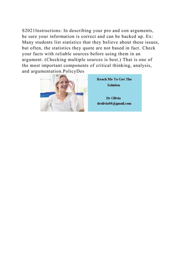 S2021Instructions In describing your pro and con arguments, be sure.docx