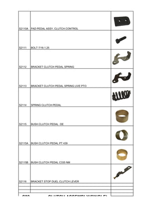 FARMTRAC AND FORD TRACTORS PARTS PHOTO CATALOG (S21-S25) | PDF