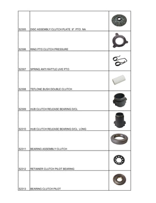 FARMTRAC AND FORD TRACTORS PARTS PHOTO CATALOG (S21-S25) | PDF