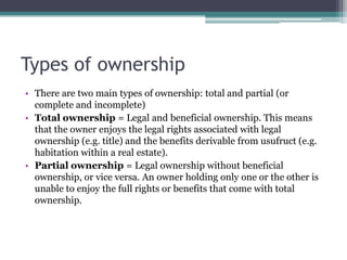 Ownership and Property in Islamic Financial Transactions | PDF