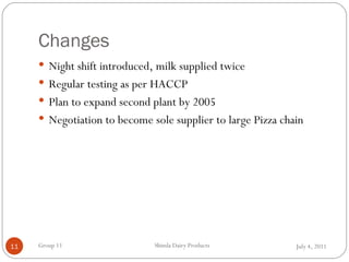 S2 11 shimla dairy products | PPT