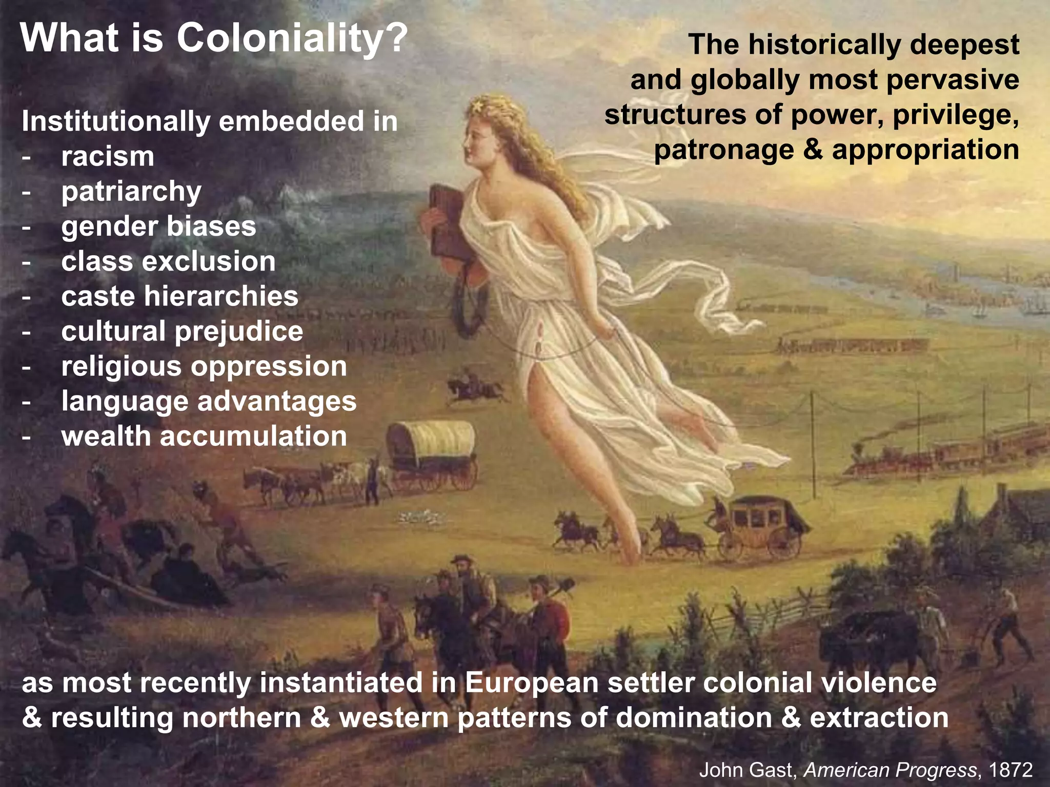 Coloniality in Transformation: decolonising methods for activist ...