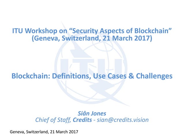 Blockchain: Definitions, Use Cases & Challenges | PDF
