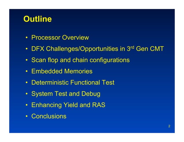 DFX Architecture for High-performance Multi-core Microprocessors | PDF