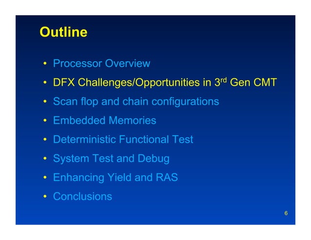 DFX Architecture for High-performance Multi-core Microprocessors | PDF