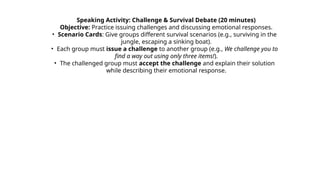 S2_2 Unit 1_Survival Instinct grade 9pptx | PPTX