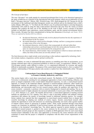 Intentional Child and Youth Care Life-Space Practice: A Qualitative ...