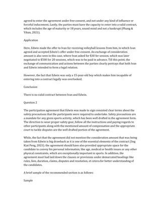 S2749C Sports Law And Risk Management In Sports.docx