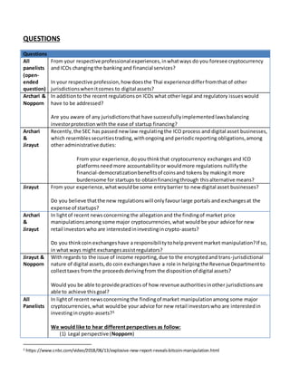 S27: Techsauce Moderator Notes 2018