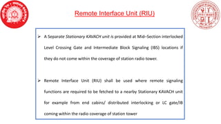 TCAS Automatic Train Protction KAVACH in Indian Railway | PDF