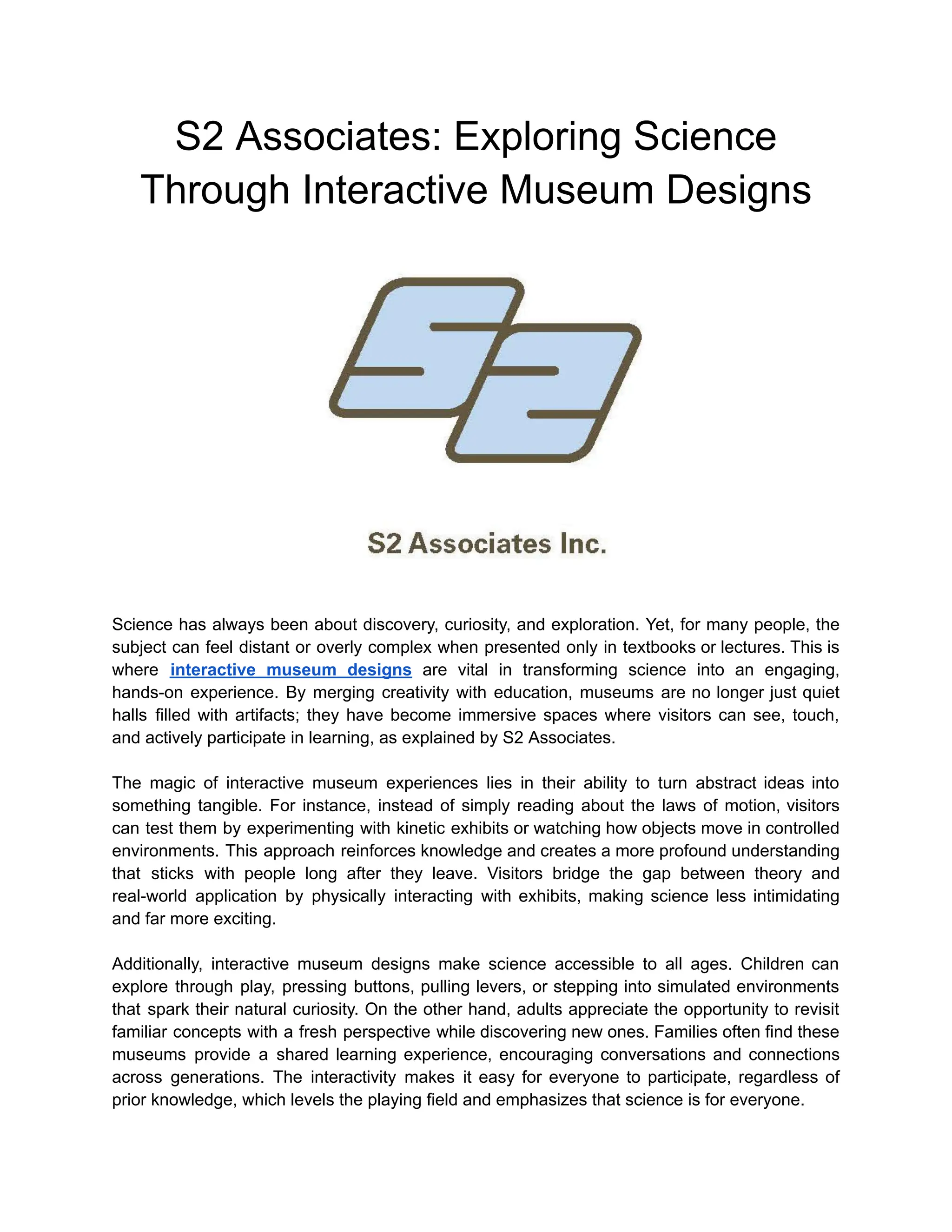 S2 Associates_ Exploring Science Through Interactive Museum Designs.pdf
