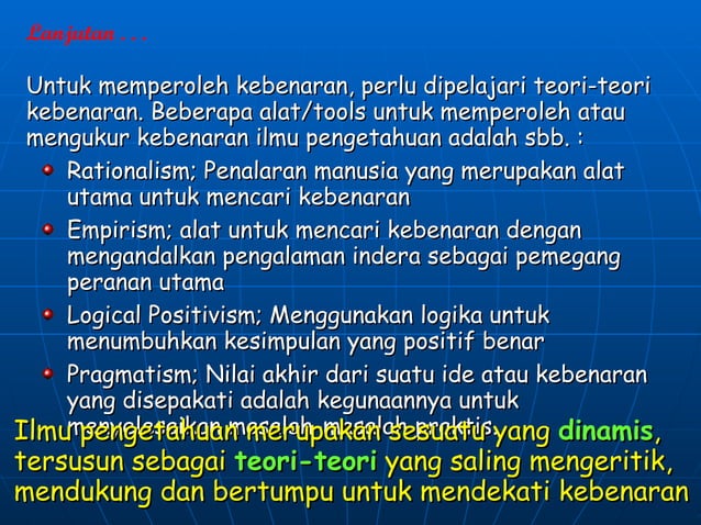 APA ITU ILMU | PPT