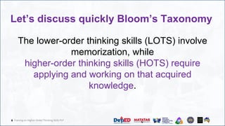 S2B_SD_SOLO-and-HOTS-in-the-Classroom.pptx