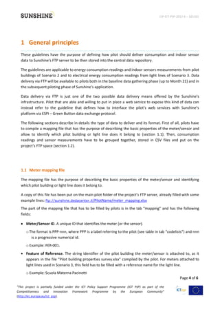 S.2.e Specifications for Data Ingestion via Sunshine FTP | PDF