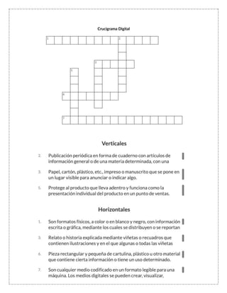 Crucigrama Digital | PDF