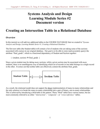 S2 intersection table pdf | PDF | Databases | Computer Software and ...