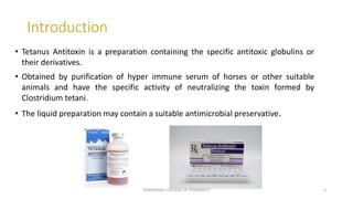 S2 KAVANA BB APA-TETANUS ANTITOXIN.pptx