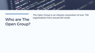 Who are The Open Group and what’s TOGAF®? | PDF