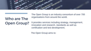 Who are The Open Group and what’s TOGAF®? | PDF
