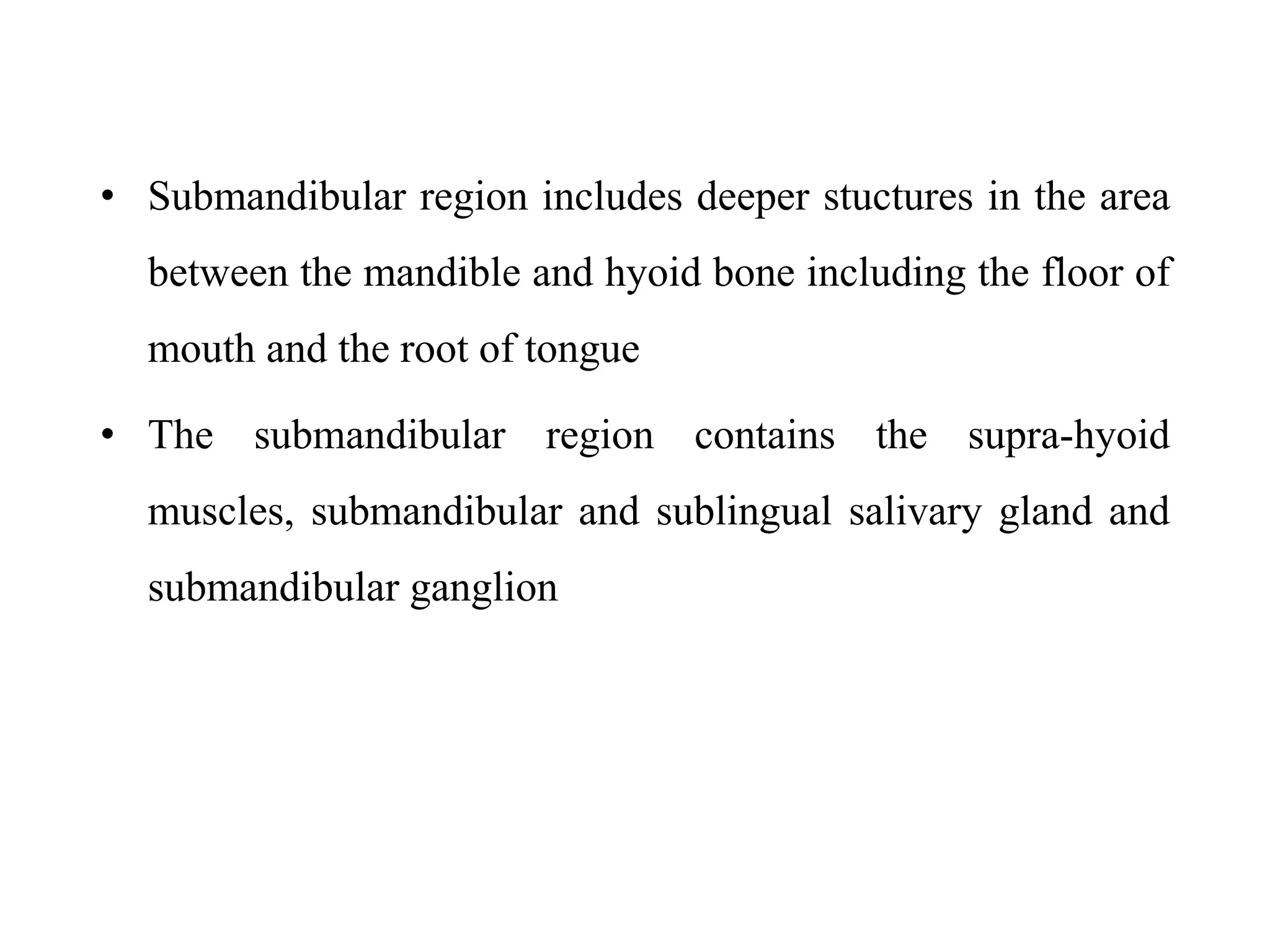 submandibular | PPTX