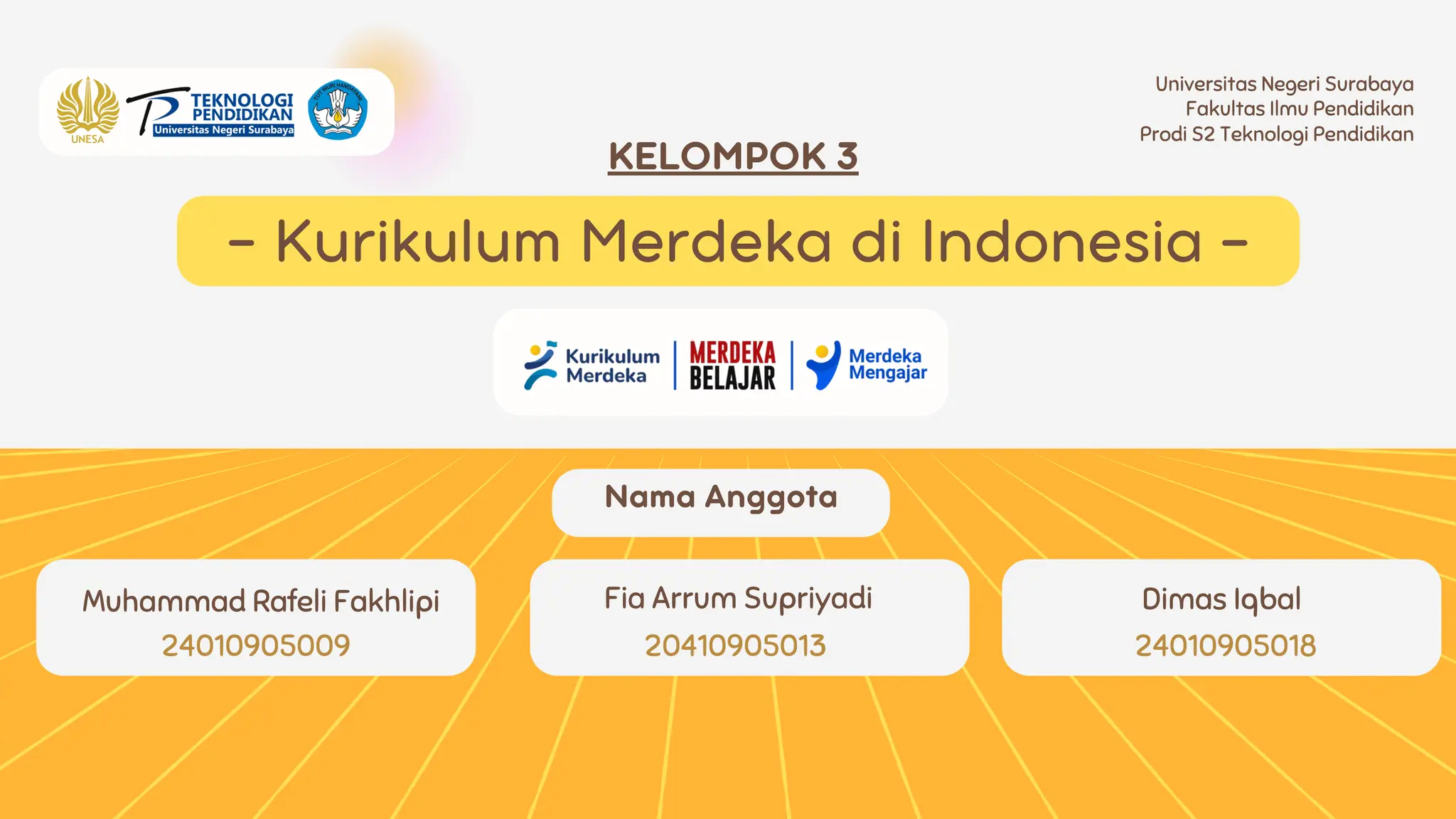 (POWER POINT) Kurikulum Merdeka di Indonesia | PDF