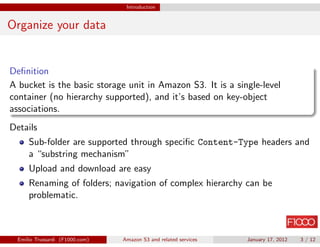 Amazon S3 Overview | PDF