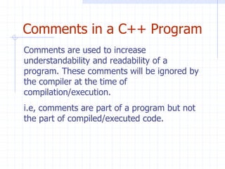 C++ Chapter 3 | PPTX