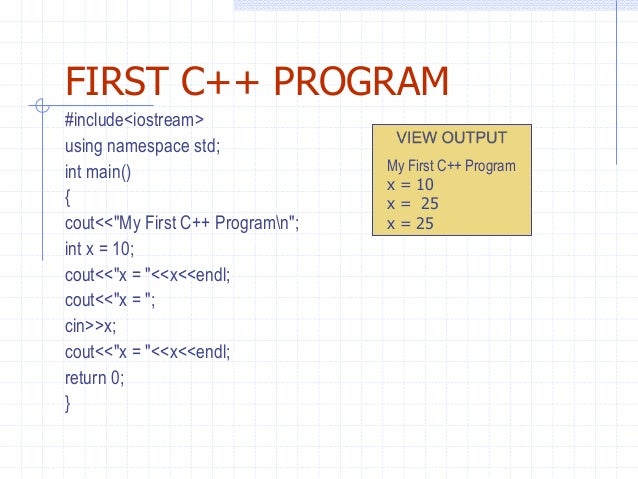 C++ Chapter 3