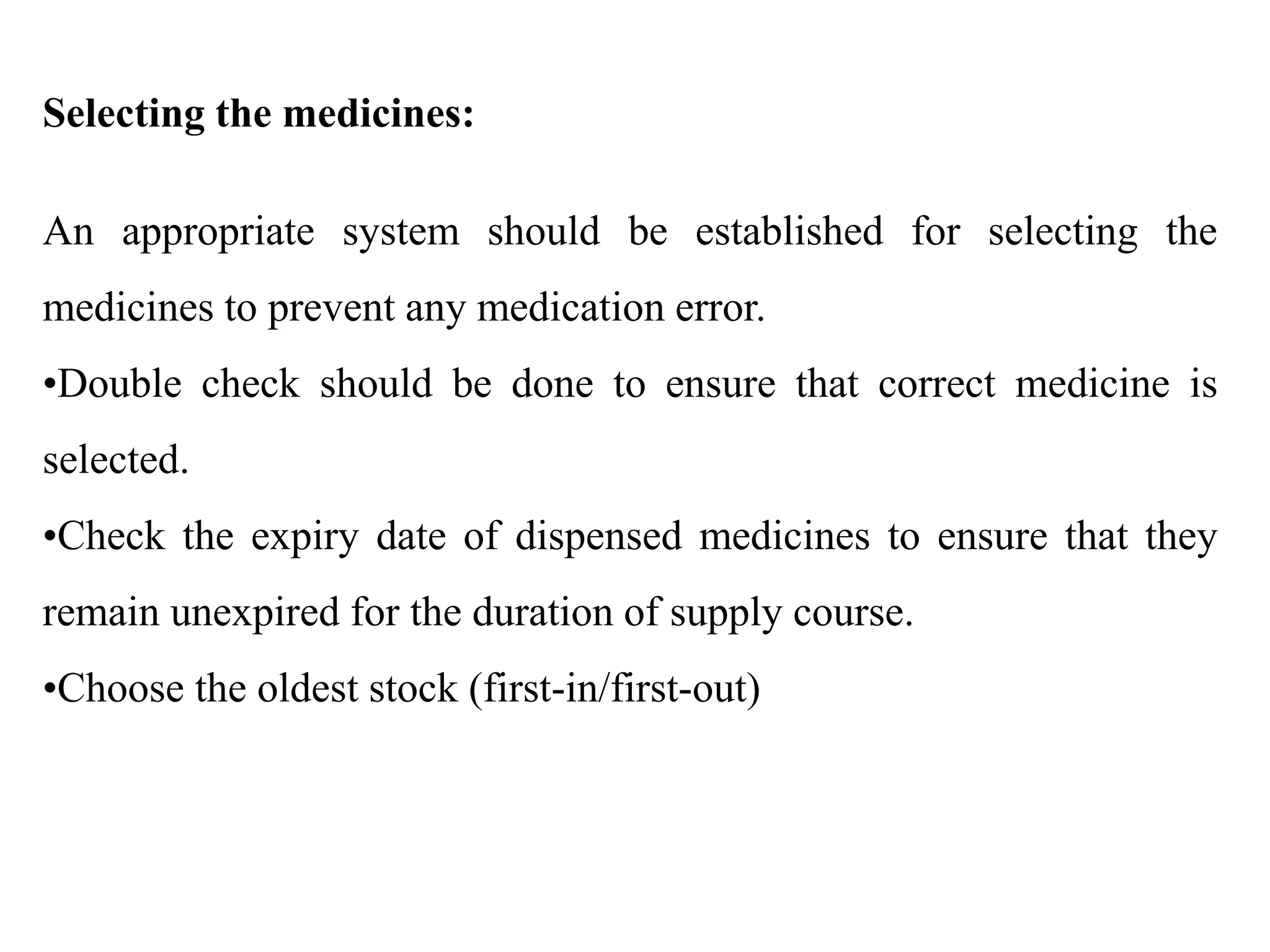 Drug Dispensing Practices | PPTX