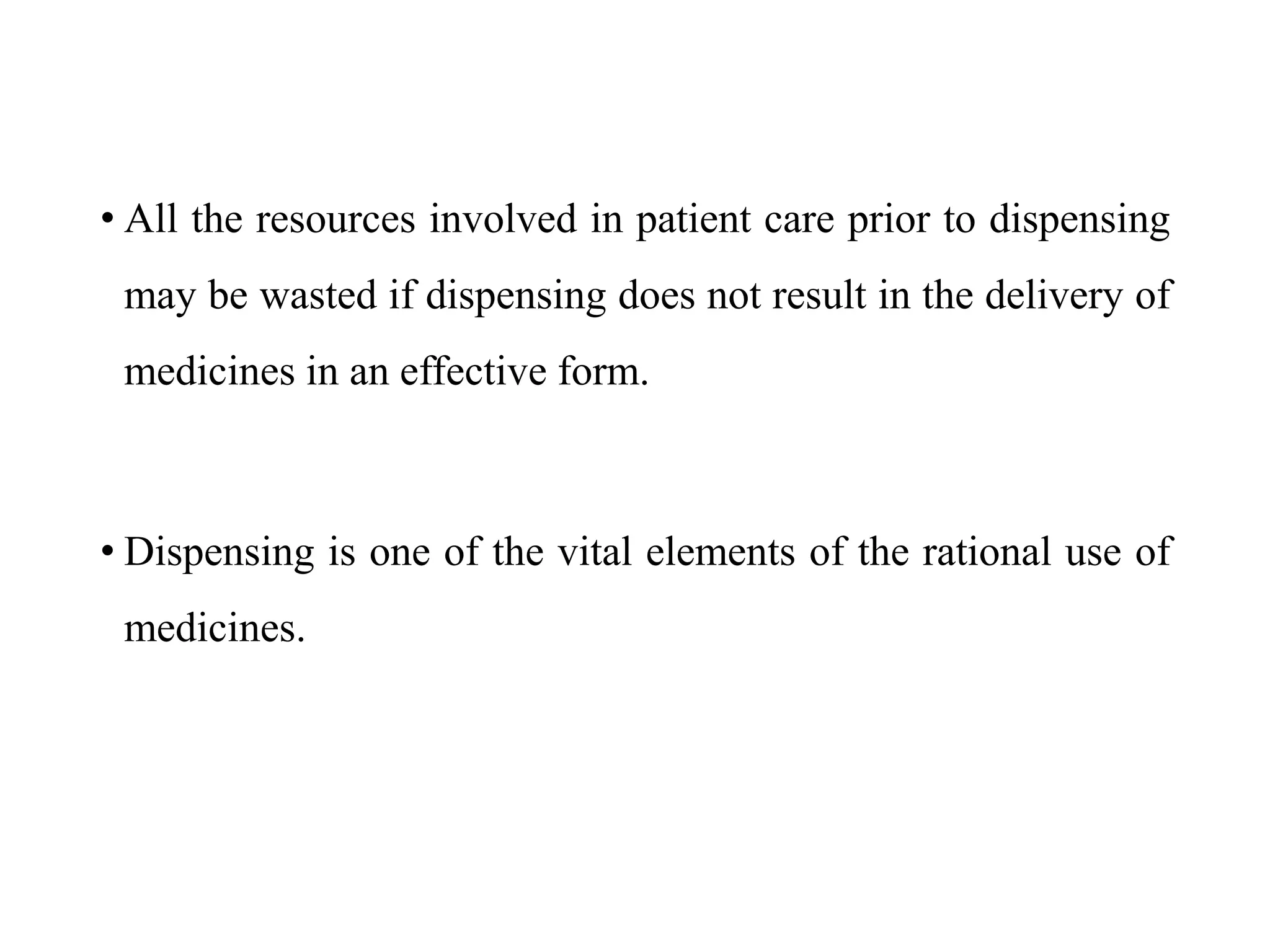 Drug Dispensing Practices | PPTX