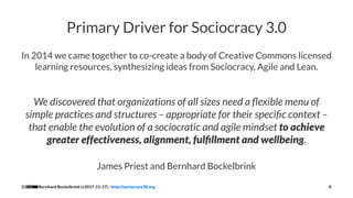 Sociocracy 3.0 - A Surprisingly Pragmatic Approach to Enterprise ...