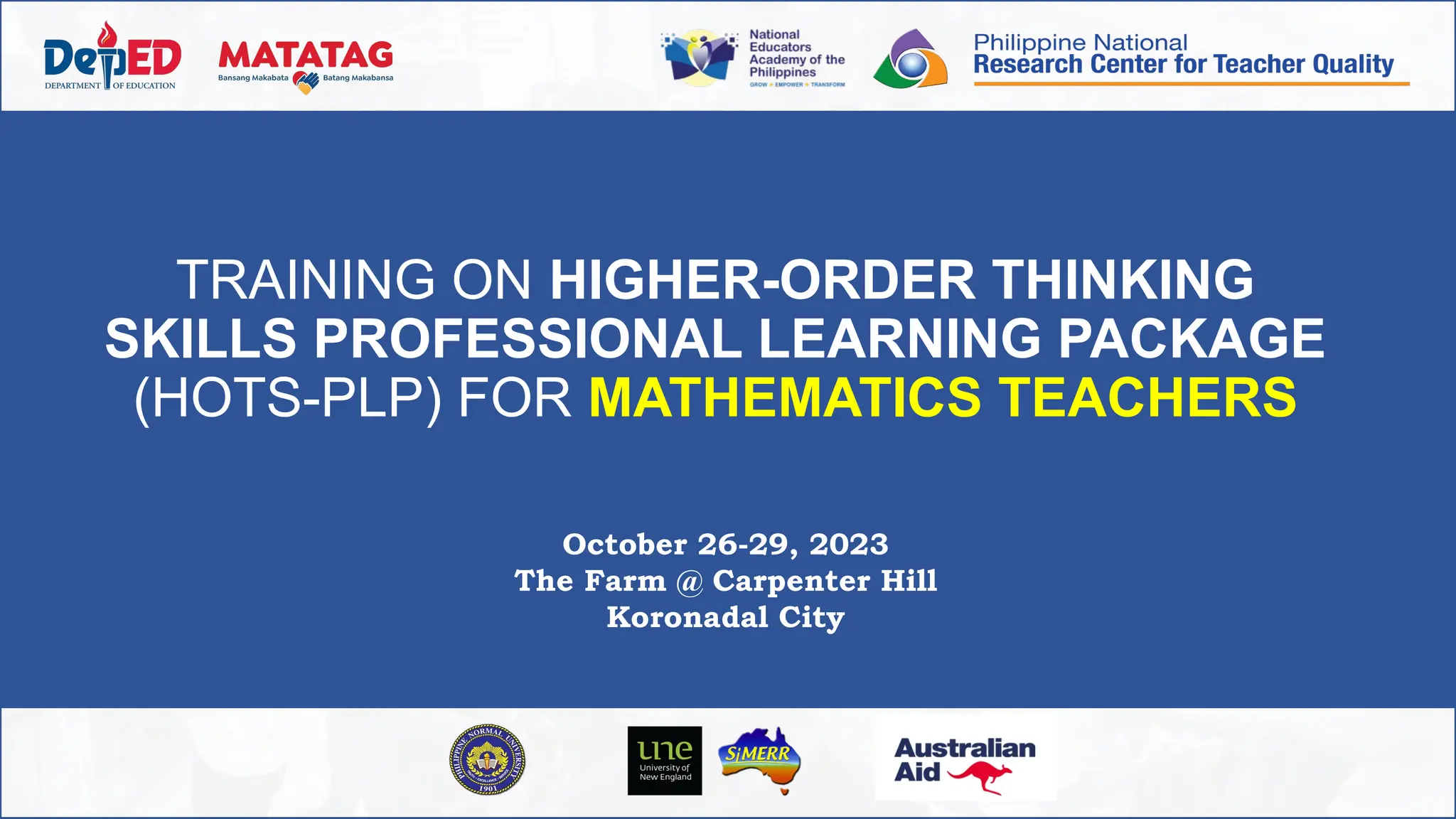 S3- HOTS-PLPs_Supporting Classroom Teaching-Learning through Learning ...