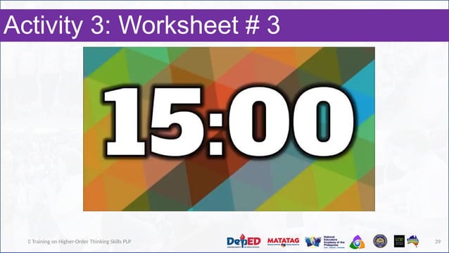 S3- HOTS-PLPs_Supporting Classroom Teaching-Learning through Learning ...